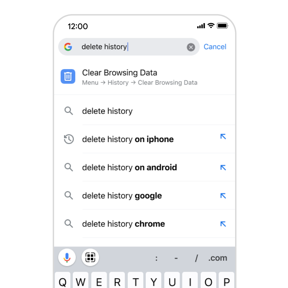 Chrome ios store